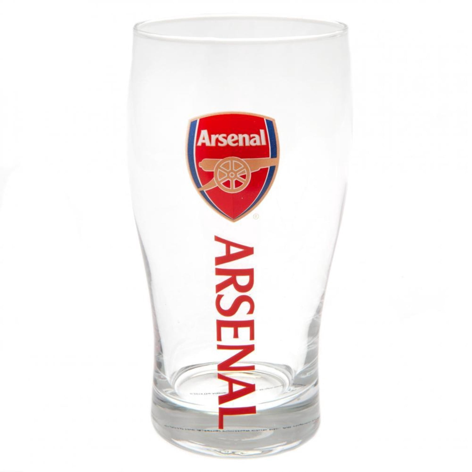 Arsenal FC Crest Tulip Pint Glass - Walmart.com