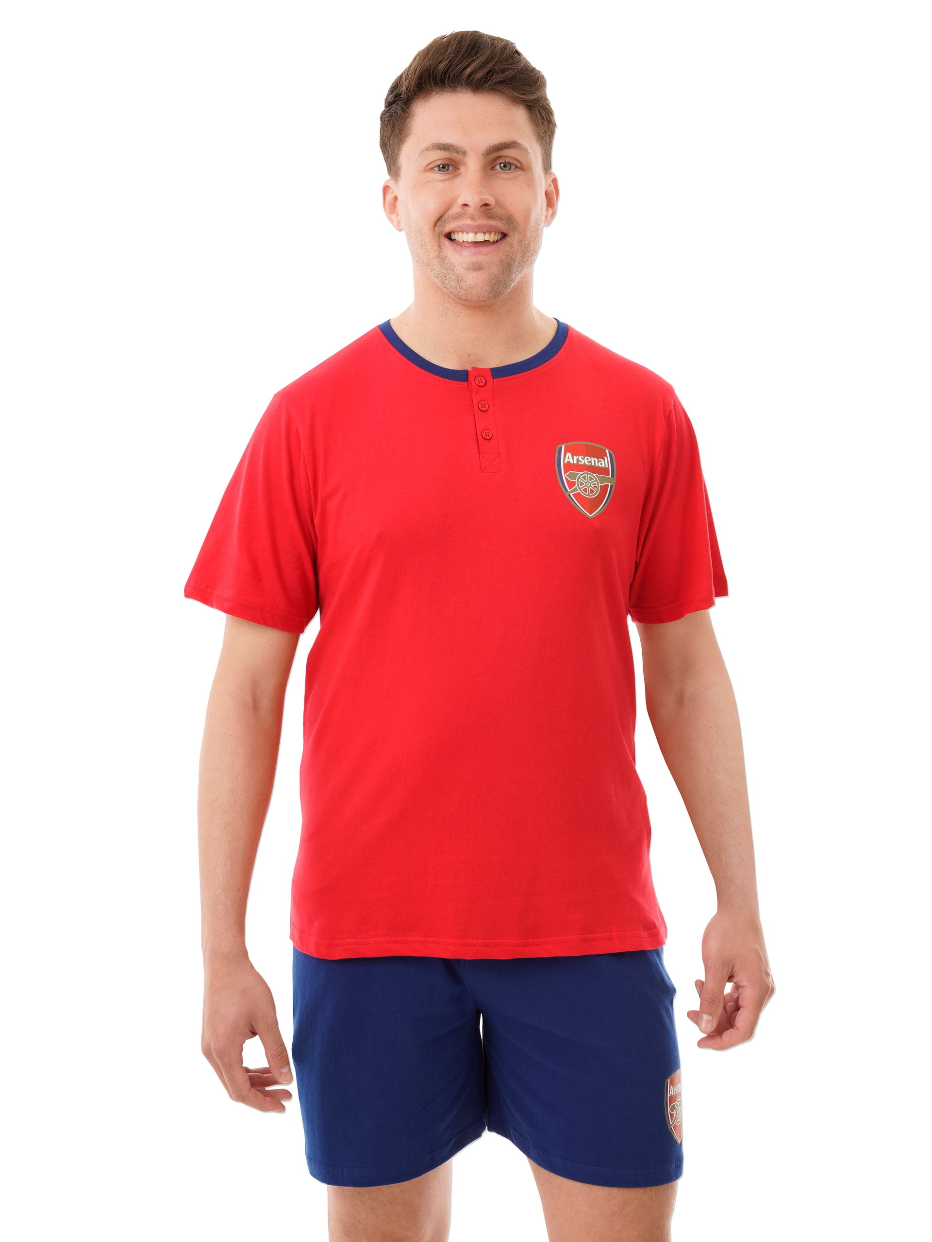 Arsenal FC Mens Short Pajamas Red Sizes S-XL - Walmart.com