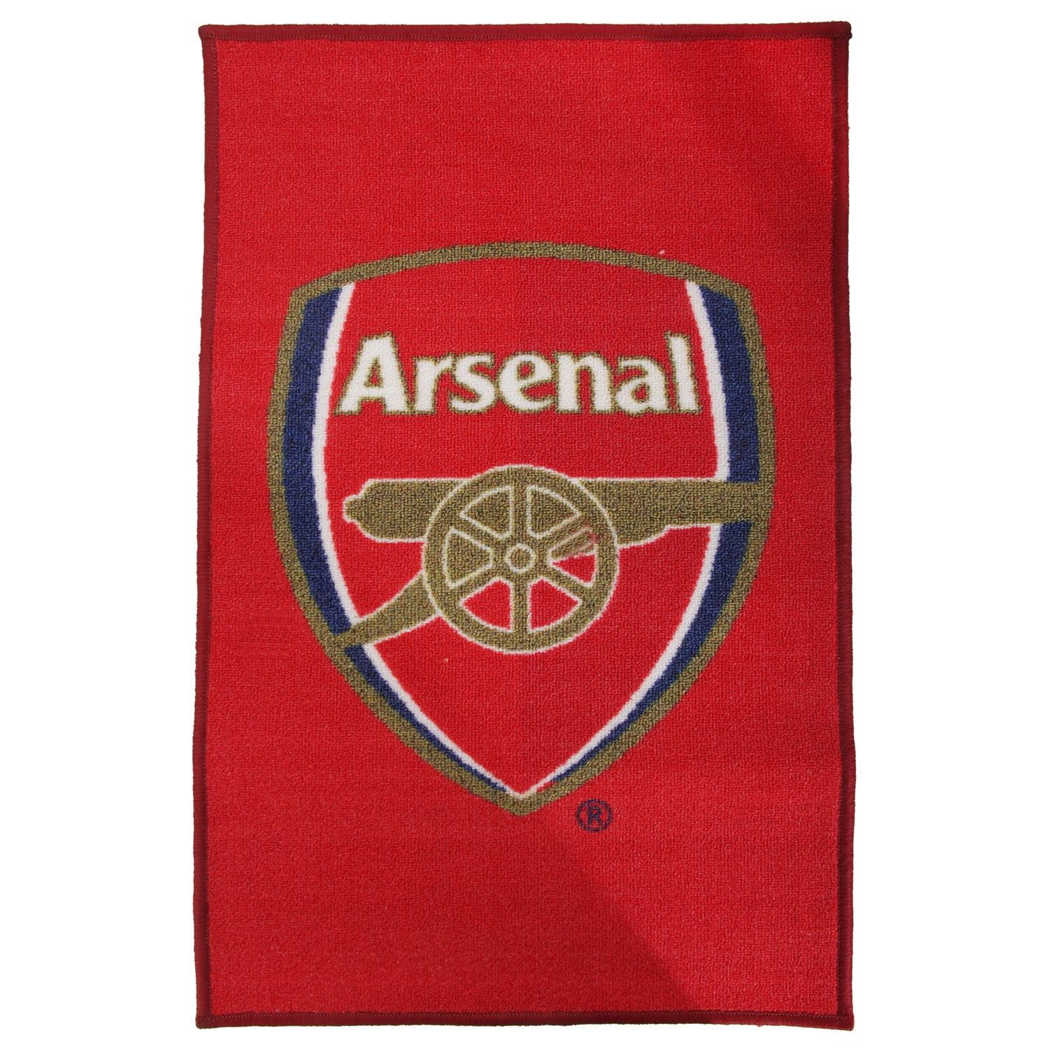 Arsenal FC Official Printed Soccer Crest Rug/Floor Mat - Walmart.com