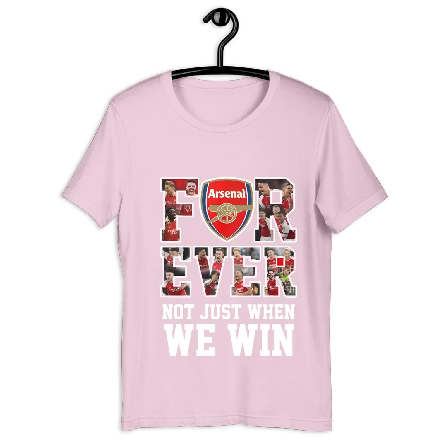 Arsenal Fc Forever Not Just When We Win T-shirt - Walmart.com