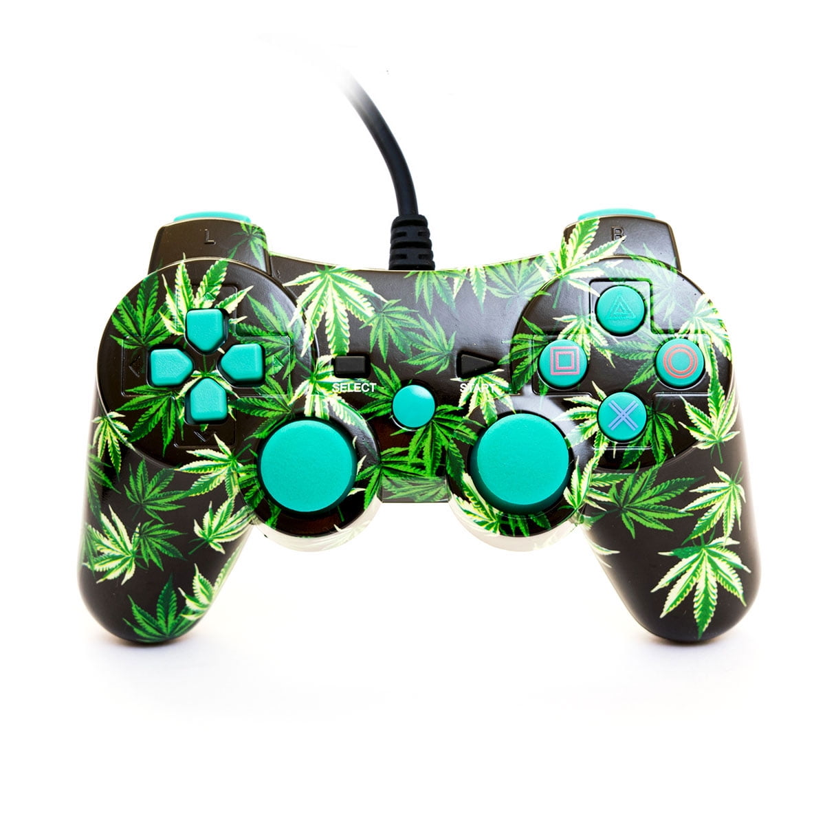 Arsenal Gaming AP3CON2ML PS3 Wired Controller - Multi-Leaf - Walmart.com