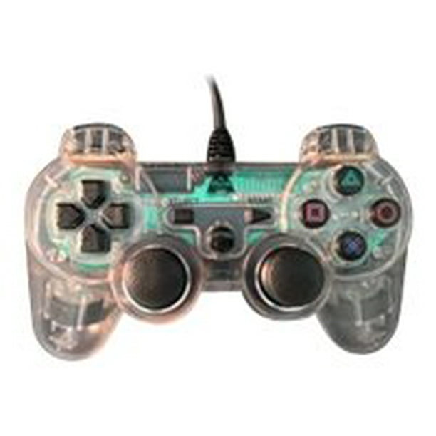 Arsenal Gaming PS3 Wired Controller - Gamepad - wired - clear - for Sony PlayStation 3 - Walmart.com