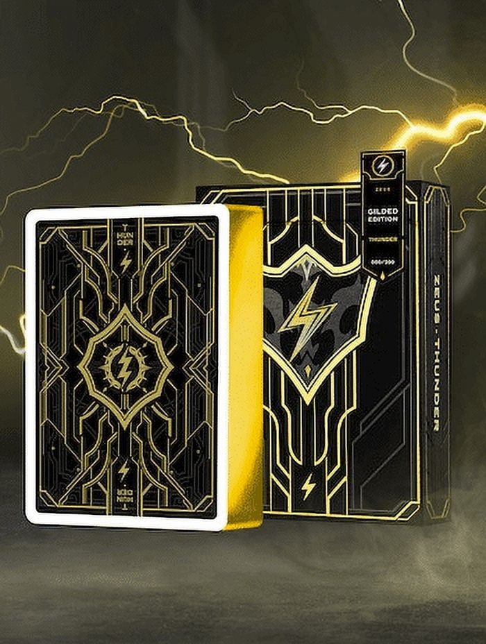 Arsenal Series: Zeus/Thunder Classic (Gilded) Playing Cards by Card ...