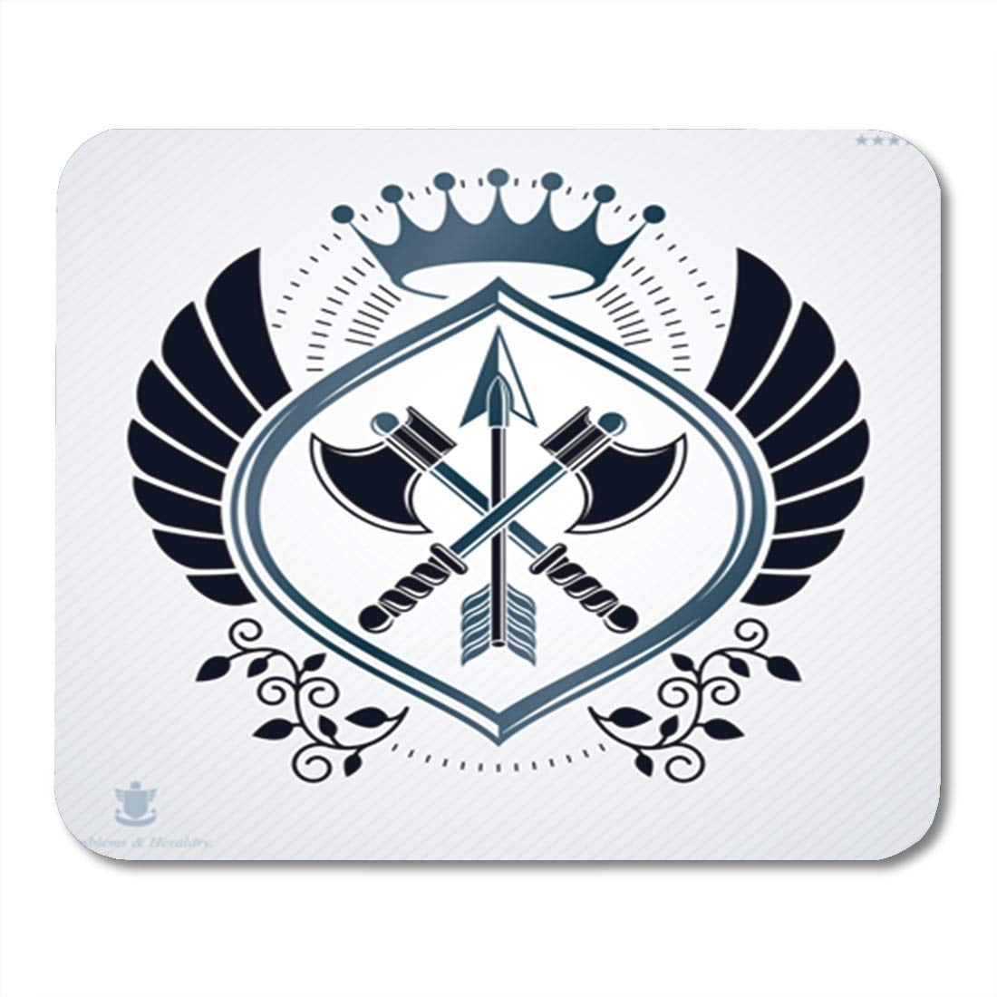 Arsenal Vintage Heraldic Emblem Composed Using Armory and Monarch ...