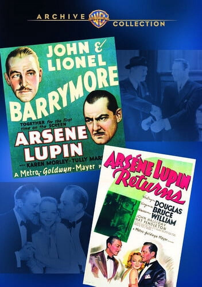 Arsene Lupin Double Feature (DVD), Warner Archives, Mystery & Suspense ...