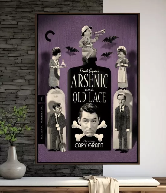 Arsenic And Old Lace Movie Poster, High Quality Print, Movie Art, Wall ...