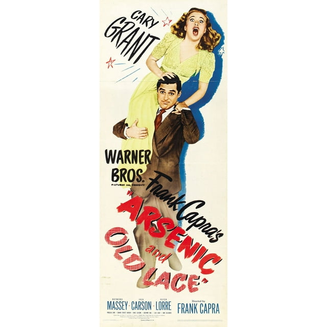 Arsenic and Old Lace (1944) 14x36 Movie Poster - Walmart.com