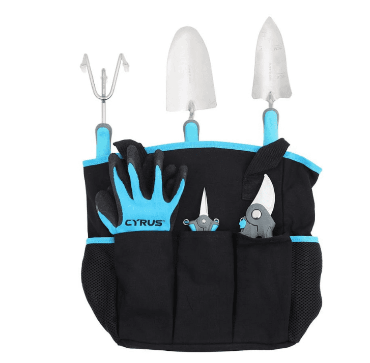 Arshin Garden Tools Set - 7 Piece Stainless Steel Heavy Duty Gardening ...