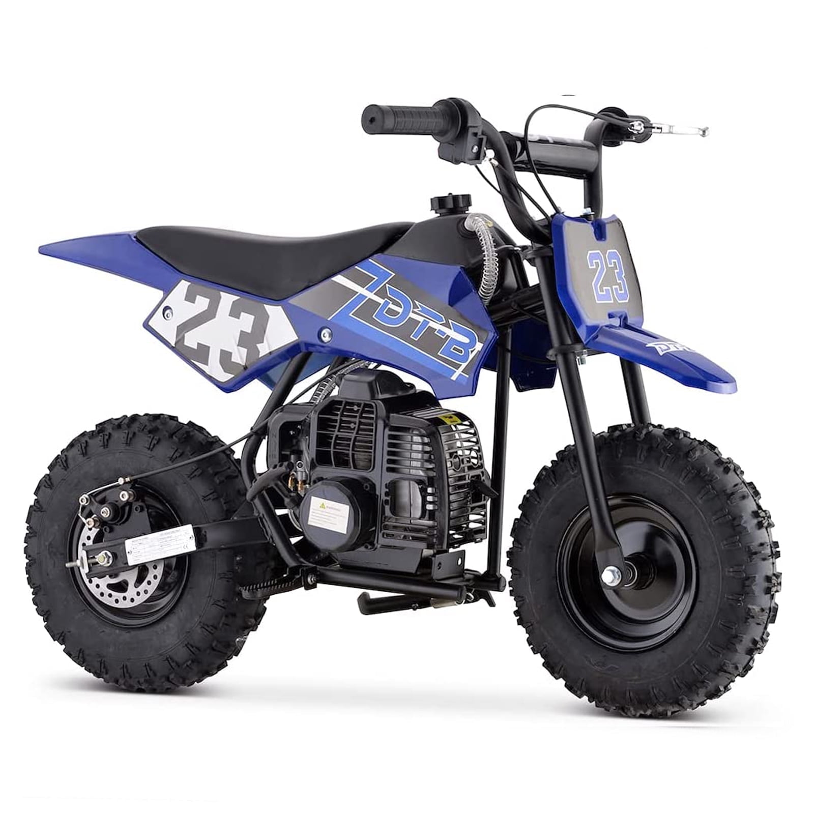 Arshin Mini Kid Dirt Bike,49 CC 2-Stroke Gas Bike with Off-Rode Tire,up ...