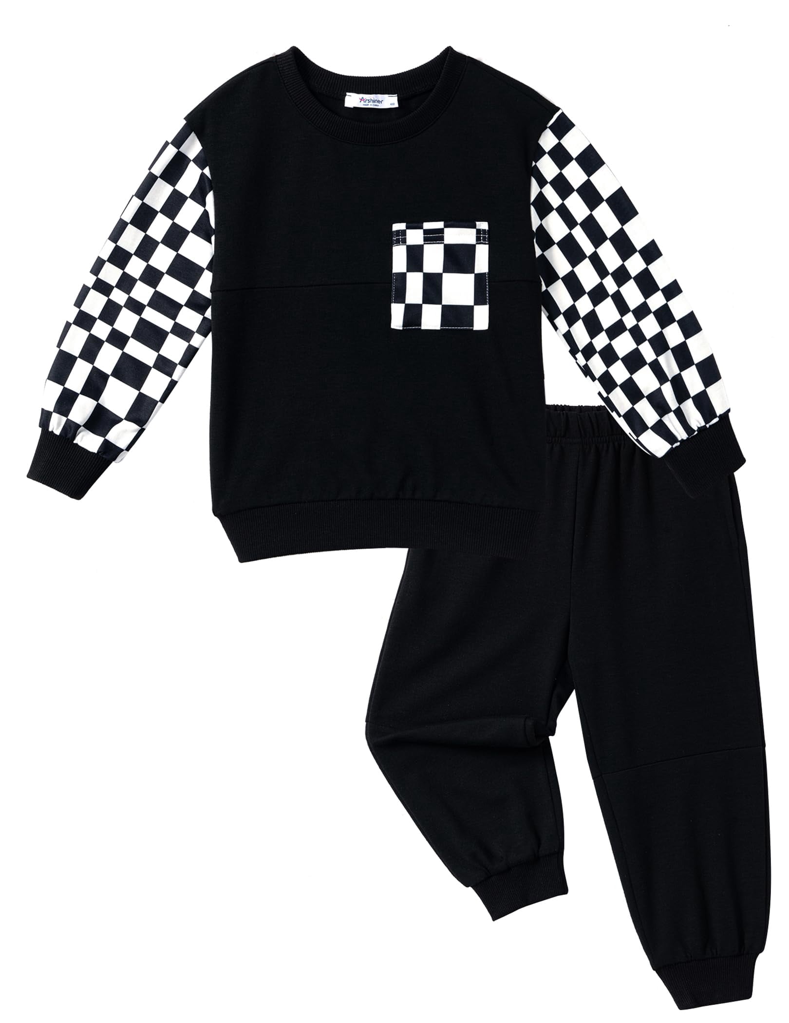 Arshiner Boys Fashion Big Kids Clothes Cool Soft Crewneck Sweatshirt ...