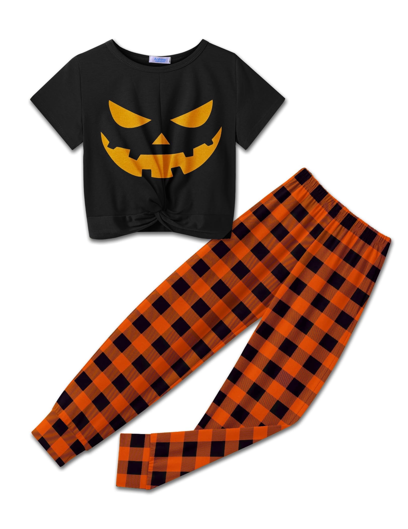 Arshiner Girls 2 Pieces Cute Outfits Tracksuits Jogger Suits Sweatsuits ...