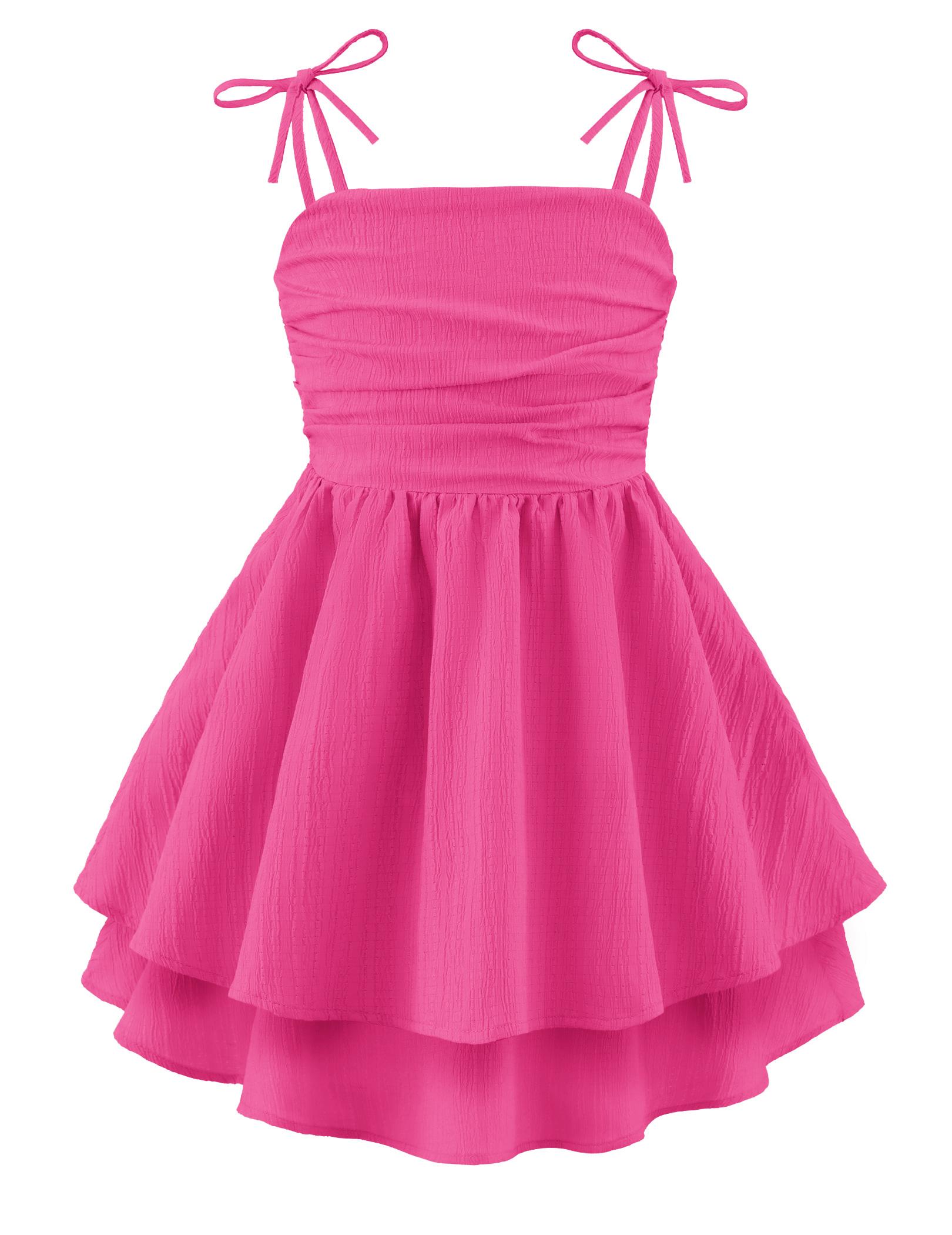 Arshiner Girls Blue Easter Dresses Formal Summer Beach Boho Hawaiian ...