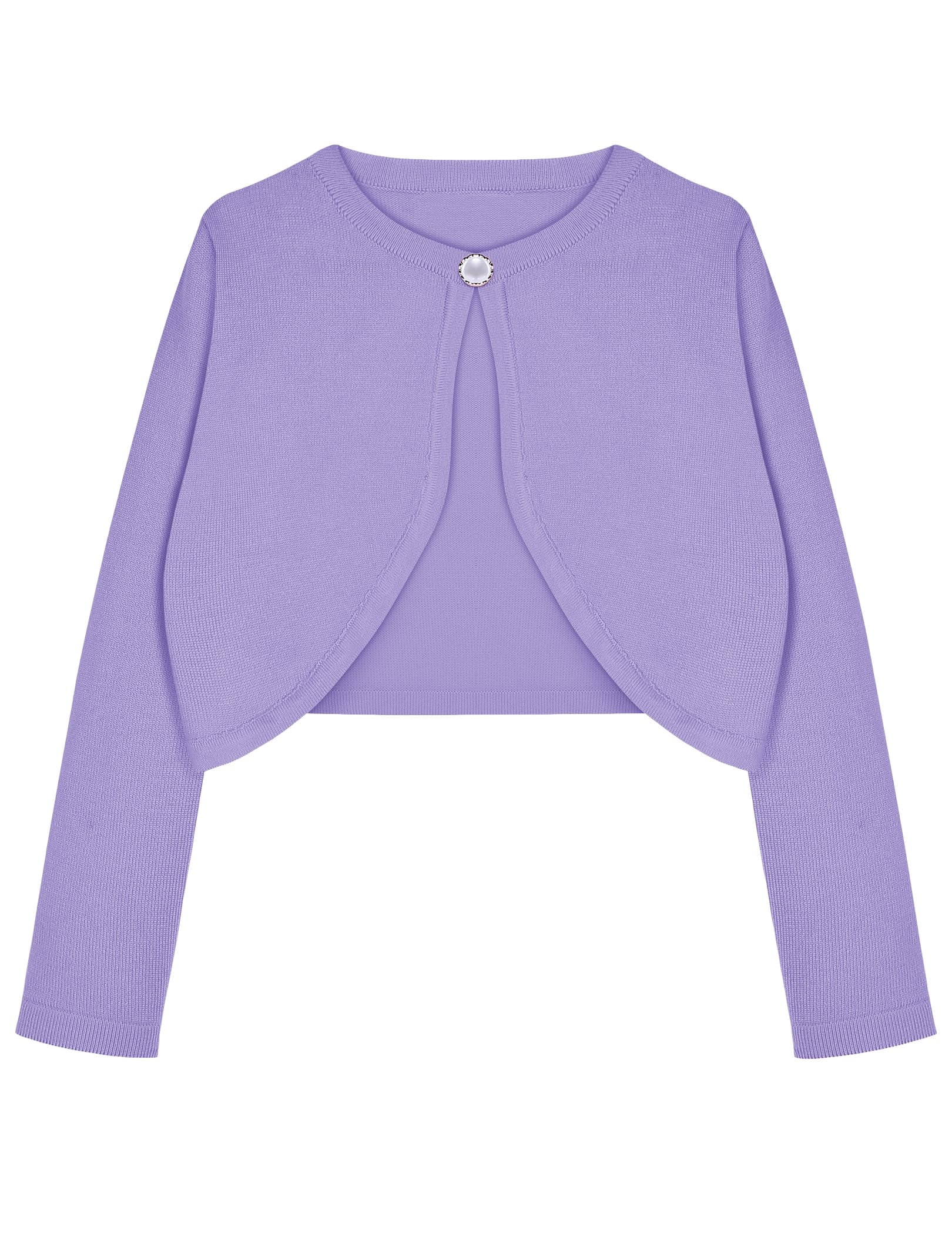 Arshiner Girls Open Front Shrug Cardigan Kids Children Knit Long Sleeve ...