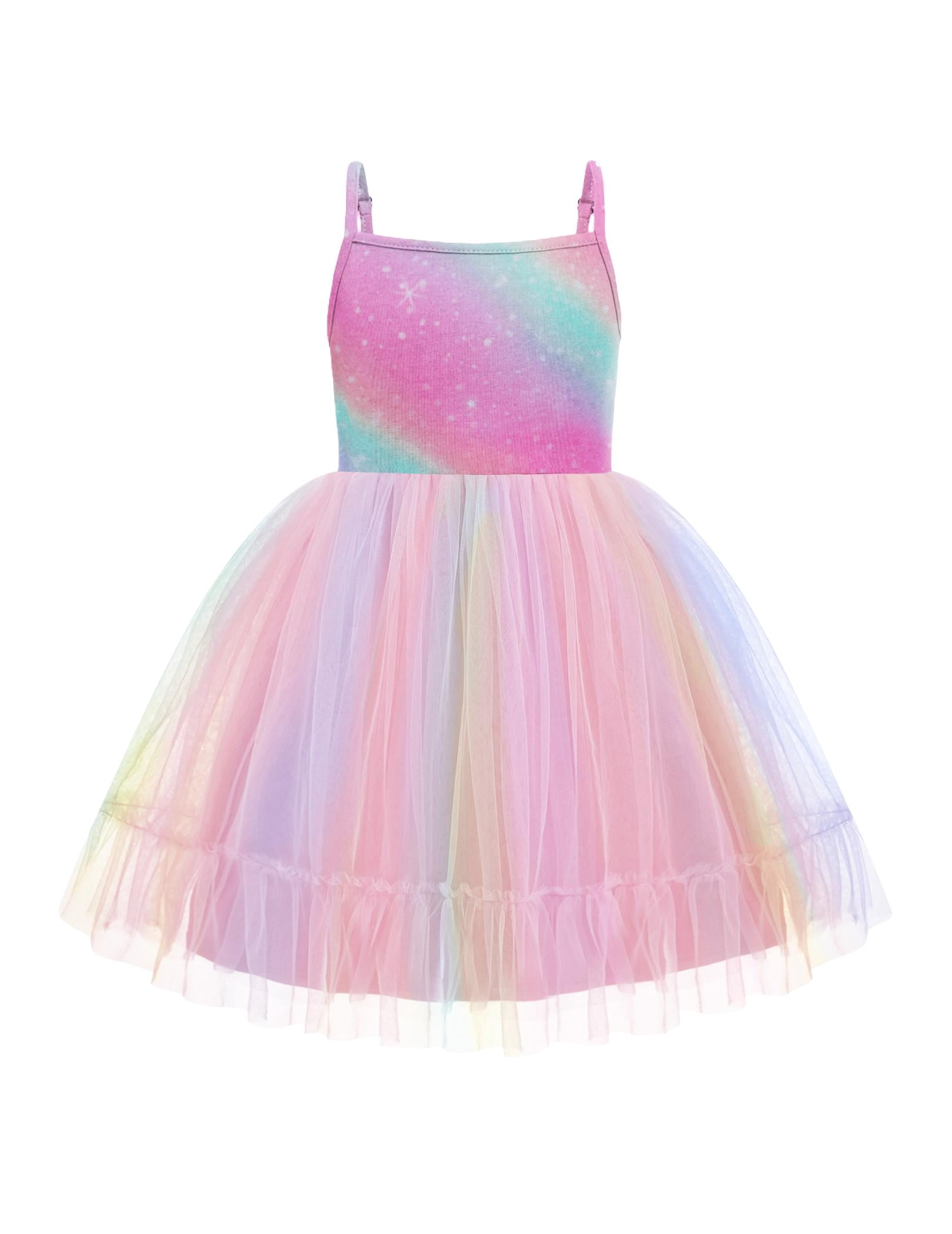 Arshiner Toddler Girl Tulle Dress Tutu Party Princess Dresses Fairy ...