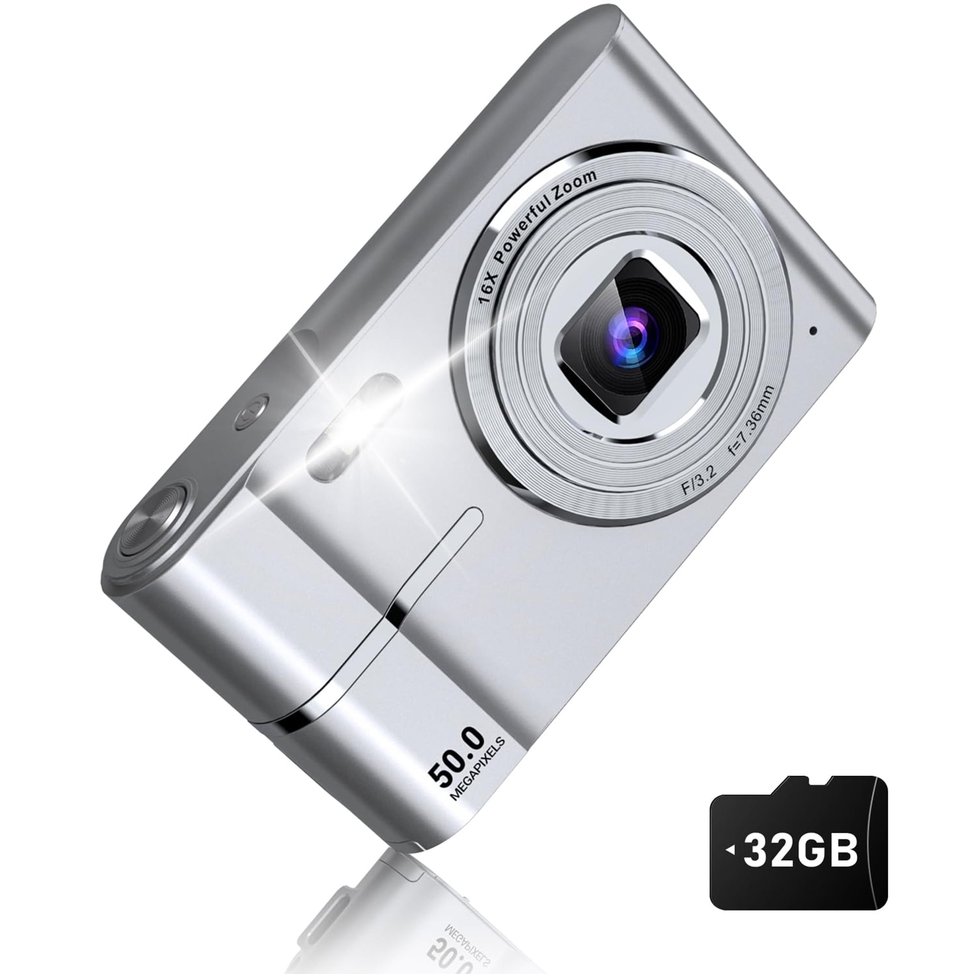Arsvita Digital Camera, FHD 1080P Camera, Digital Point and Shoot ...