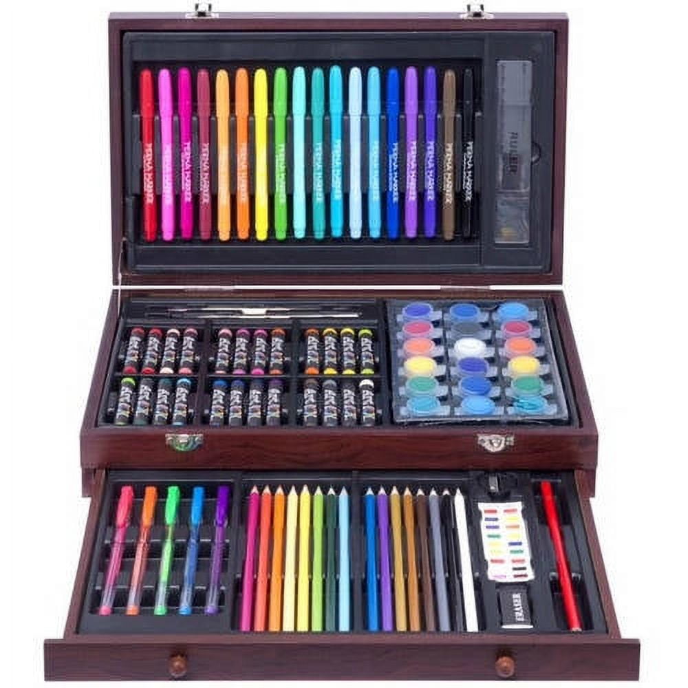 Art 101 102pc Wood Art Set - Walmart.com