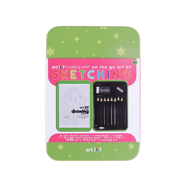 Art 101 Creative Tools Sketching Tin Drawing Set for Children to Adults ...