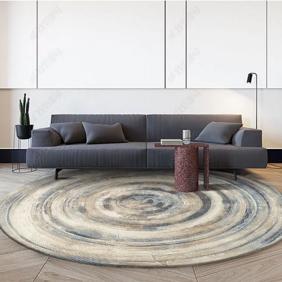 Art Abstract Round Carpet Home r Chair Mat High Quality Rugs for ...