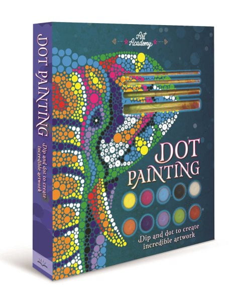 Pre-Owned Art Academy Dot Painting : Dip and Dot to Create Incredible ...