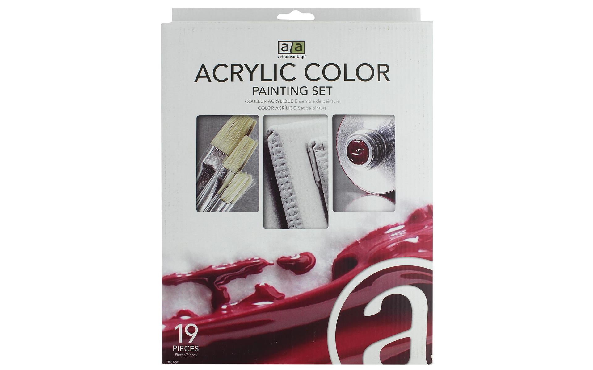 Art Advantage Paint Set Acrylic Mini 12 Color - Walmart.com