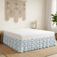 Art Aircraft Bed Skirt Bed Skirts King Size 18 Inch Drop, Blue Cartoon ...