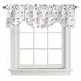 Art Aircraft Tie Up Valance Curtains Blue Green Orange Cartoon Airplane ...