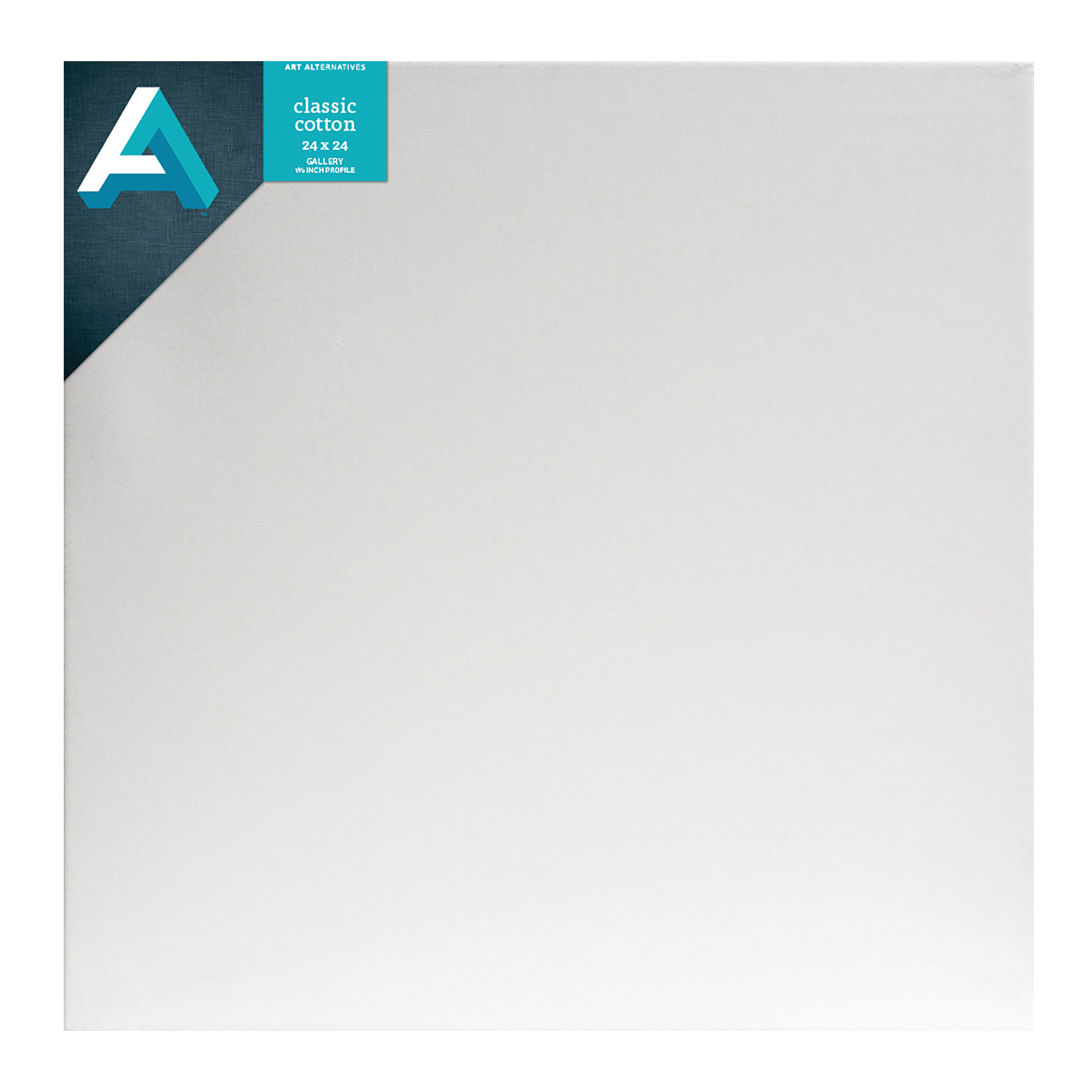 Art Alternatives Classic Cotton Stretched Canvas, Gallery, 1-3/8 ...