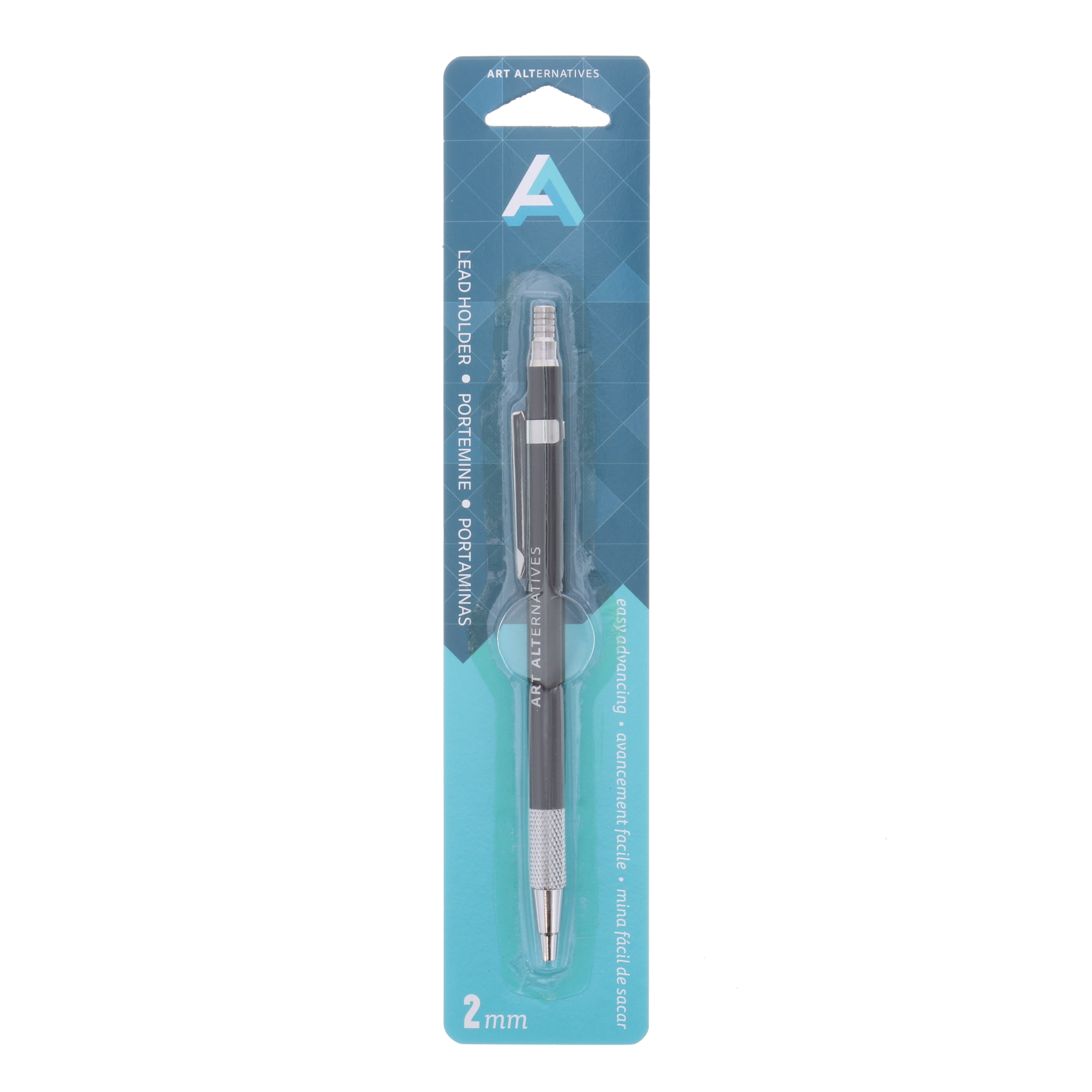 Art Alternatives Easy-Advance 2mm Lead Holder, Black - Walmart.com