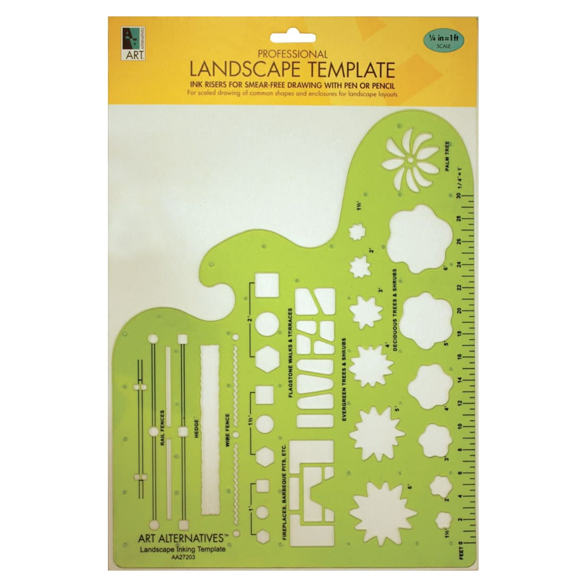 Art Alternatives Professional Landscaping Template - Walmart.com