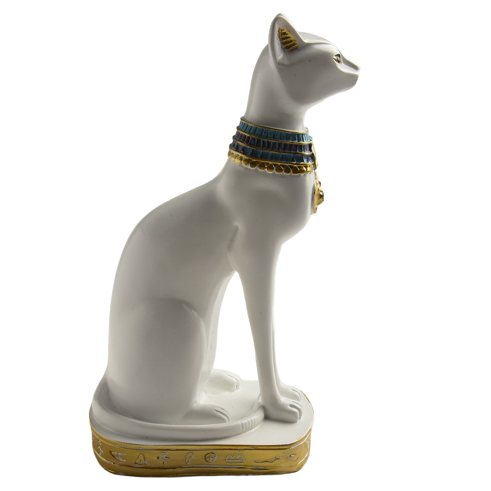 Art Black Cat Garden Statue Cat Figurine Creative Egyptian Bastet ...