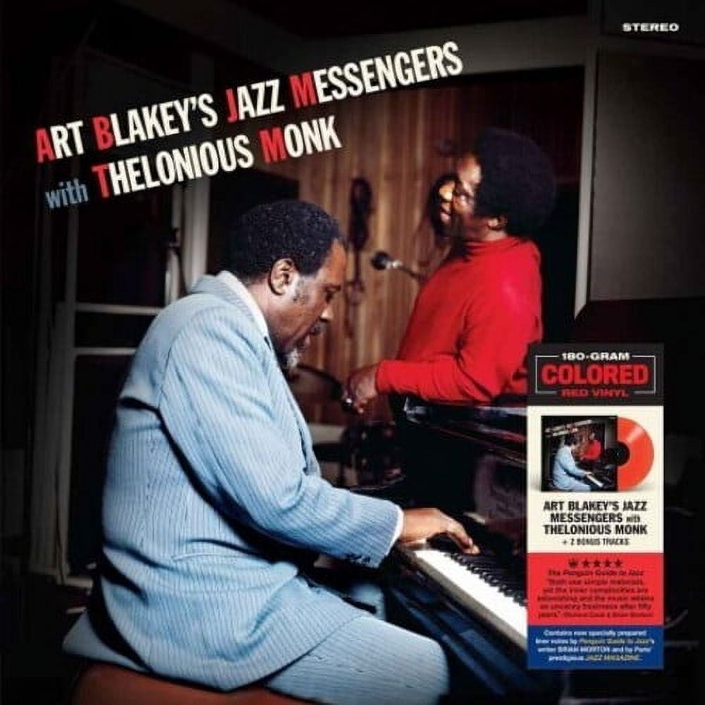 Art Blakey - Art Blakey's Jazz Messengers With Thelonious Monk - Limited 180-Gram Red Colored ...