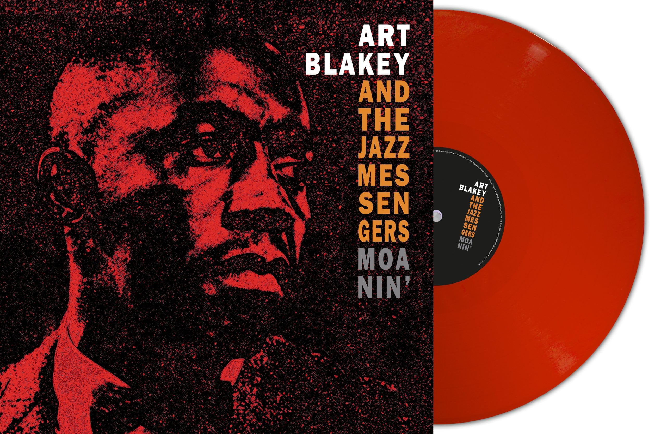 Art Blakey & The Jazz Messengers - Moanin' (180g) (red vinyl) - Vinyl LP - Walmart.com