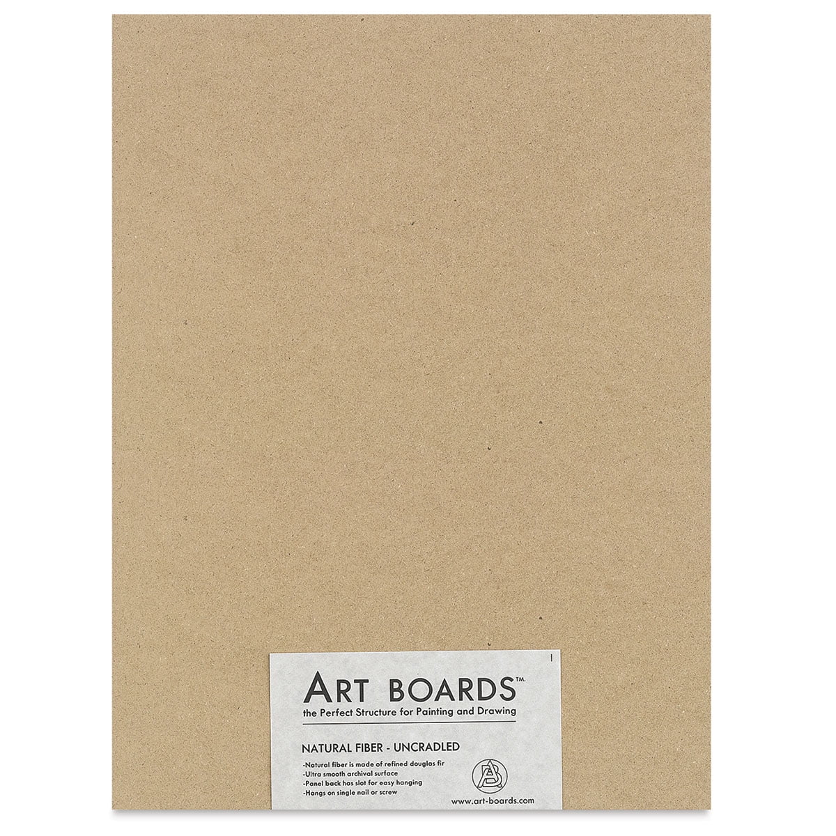 Art Boards Natural Fiber Painting Panel - 11" x 14" x 3/8", Uncradled ...