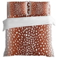 Art Brick Red Duvet Cover Set Full Size, Vintage White Polka Dots Red ...