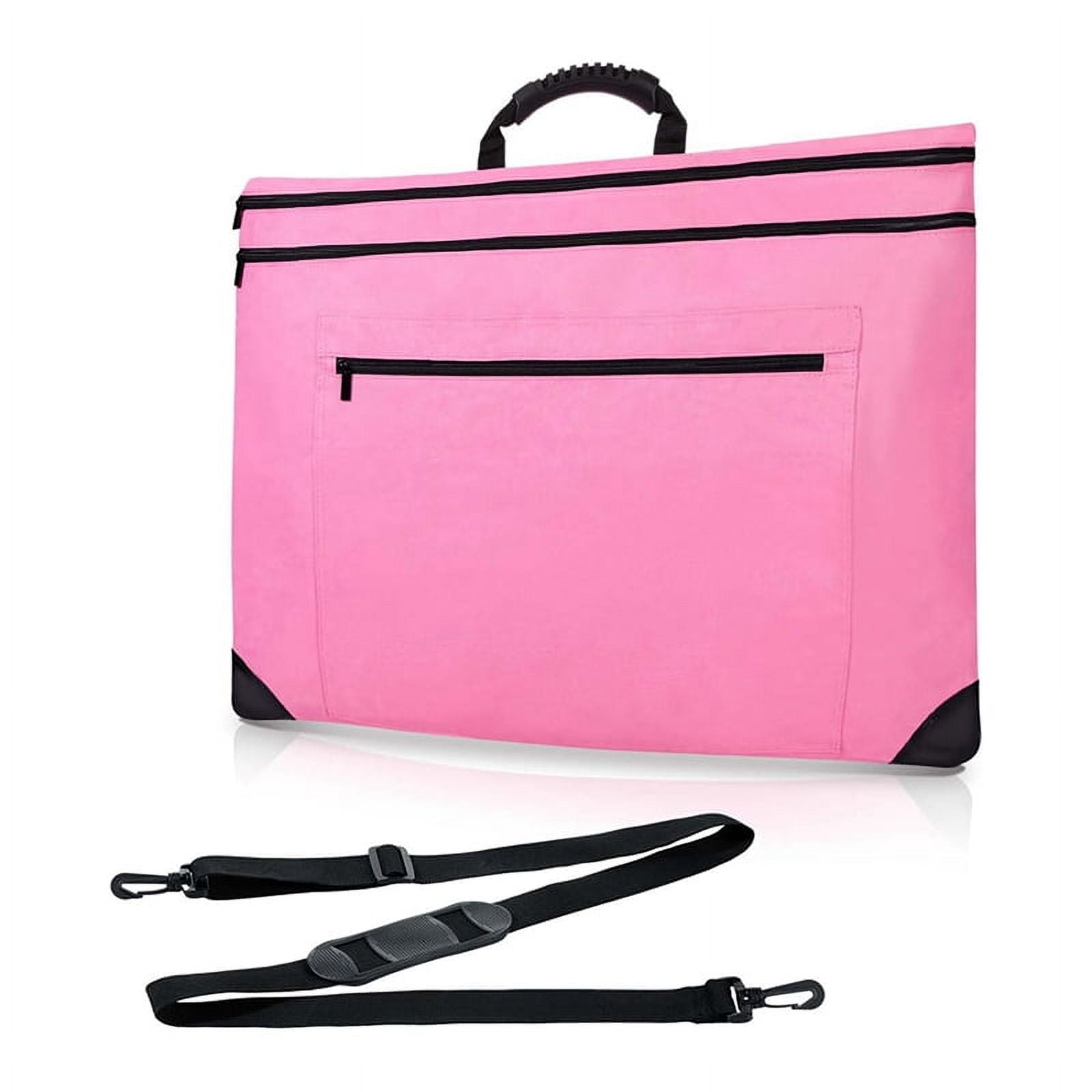 Art Briefcase Waterproof Carrying Case with Sturdy Shoulders and Handle ...
