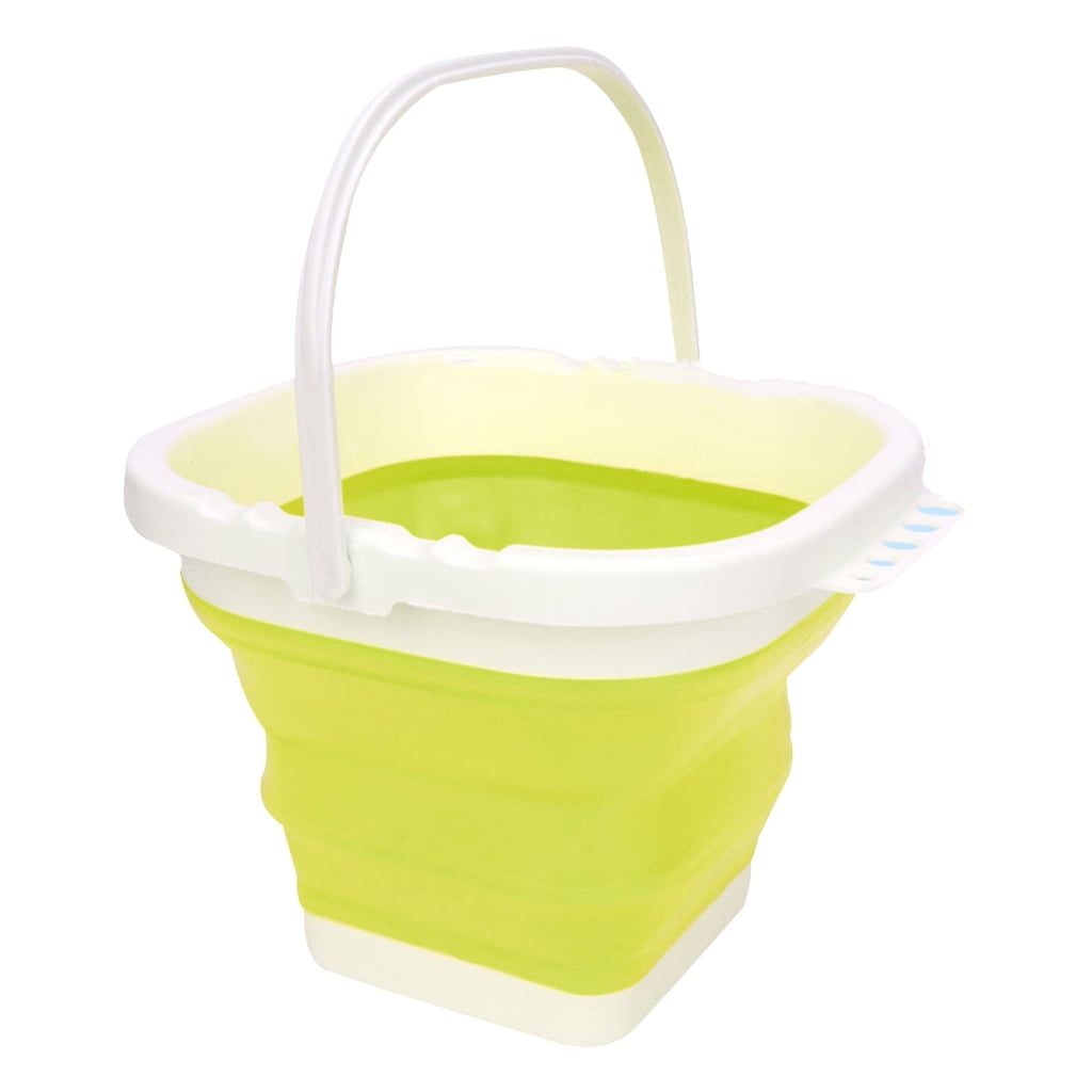 Art Buckets Painting Folding Silicone Wash Pen Buckets Brush Pen ...