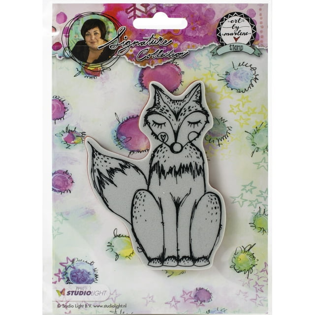 Art By Marlene 2.0 Animals Cling Stamp-Fox - Walmart.com