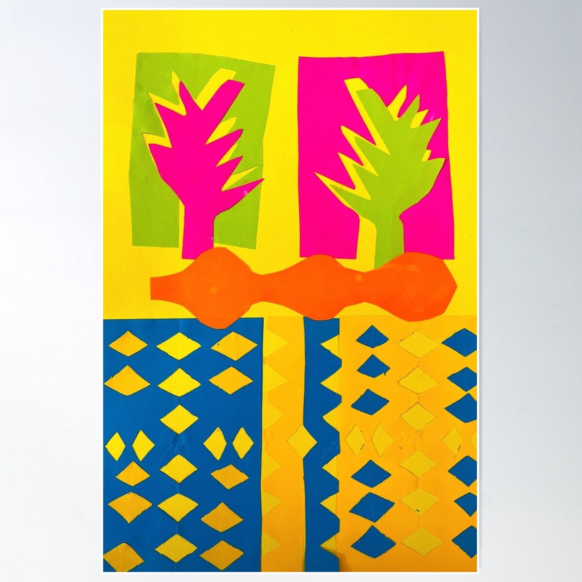 Art By Sean W. From Winter'S Center (Matisse Inspired) Poster Wall Art ...