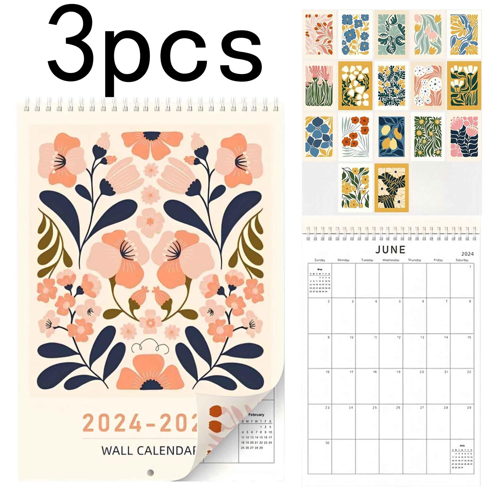 Art Calendar 2025,2025 Wall Calendar Art,Art Wall Calendar 2025,Cute ...