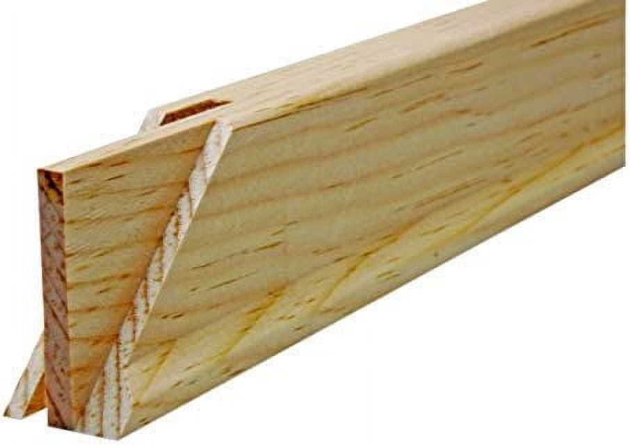 Art Canvas Stretcher Bars/Stretching Strips (Bundle of 50) (15" Bundle ...