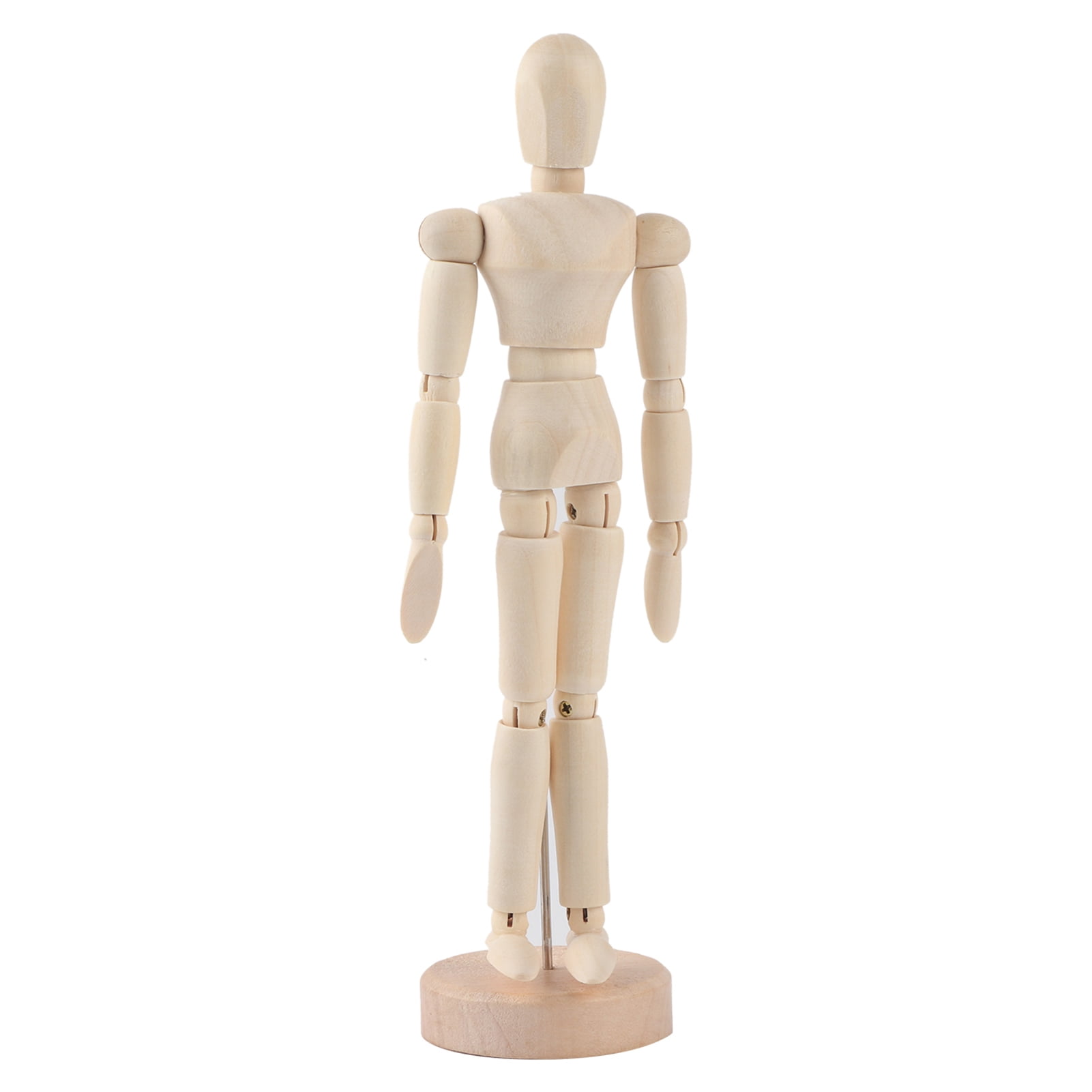Art Class Wooden Male Figure, 8inch Movable Manikin, Wood Mannequin ...