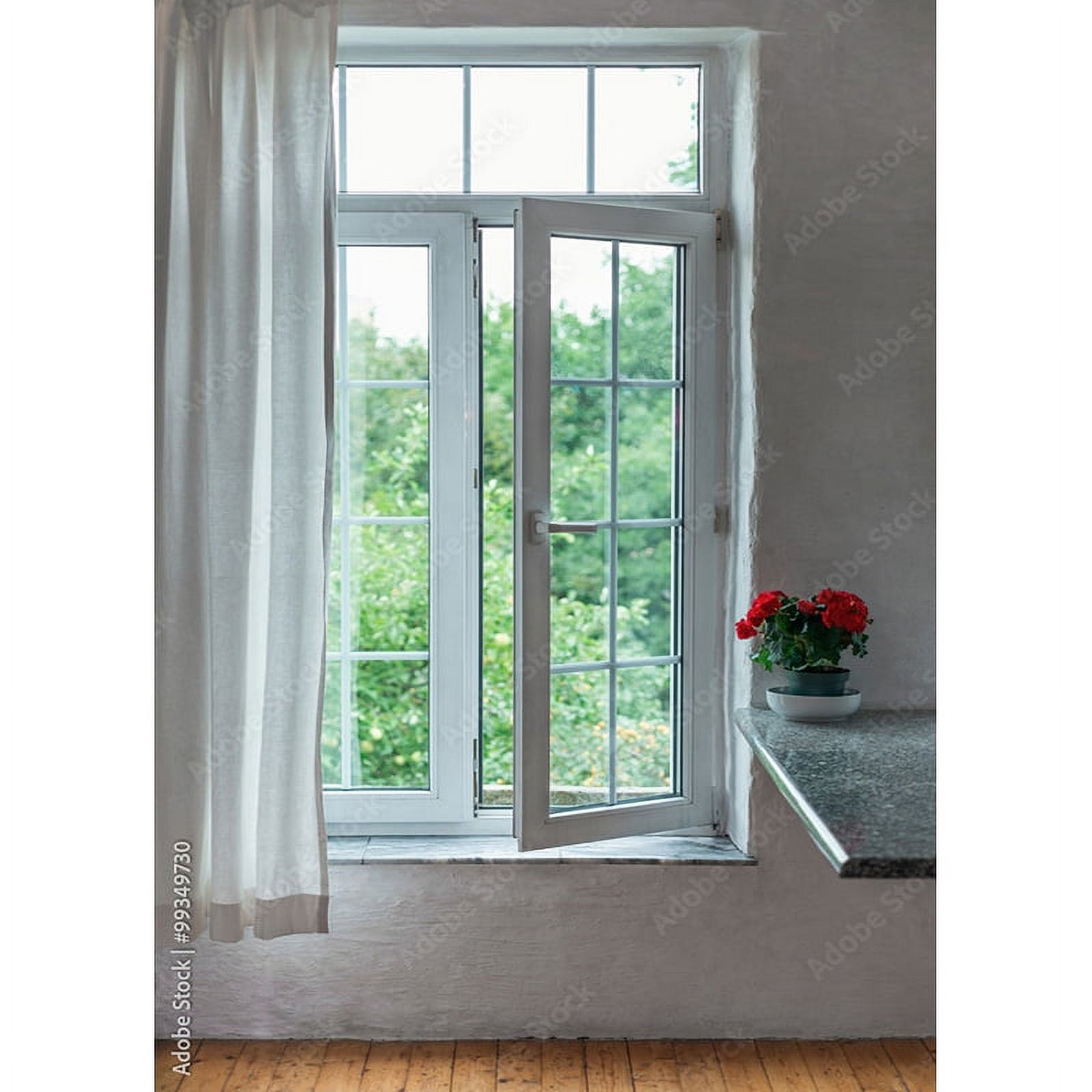 Art Cloth Scenery Outside The Window Photography Backgrounds Props ...