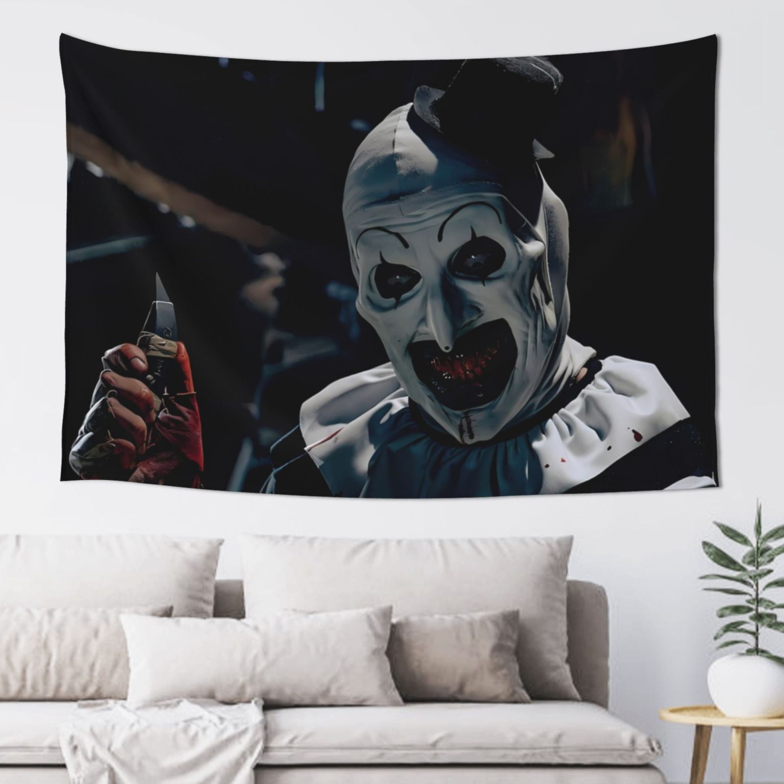 Art The Clown Tapestry For Bedroom, Art Wall Hanging Tapestries Wall ...