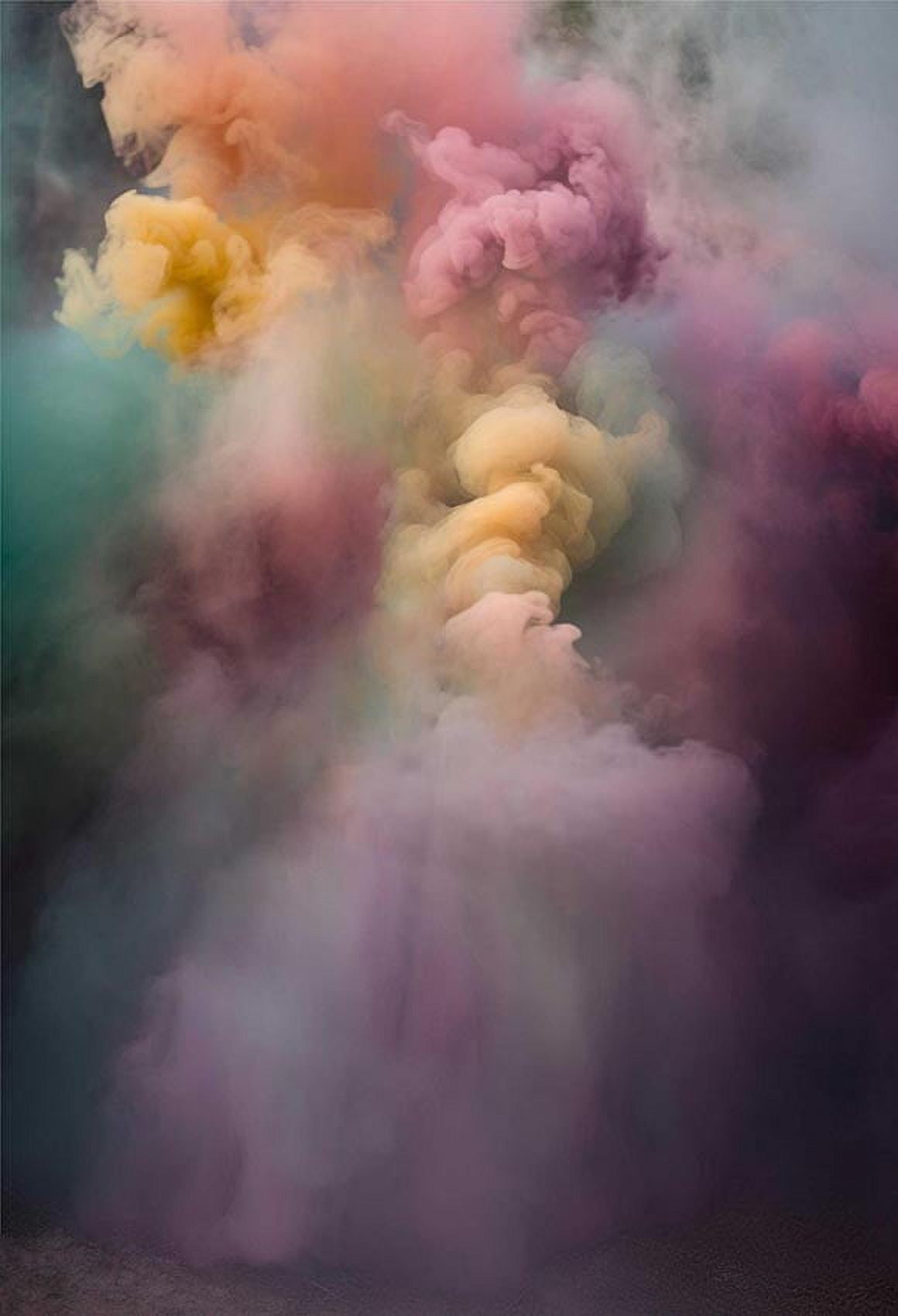 Art Colorful Smoke Textures Child Birthday Party Maternity Portrait r ...