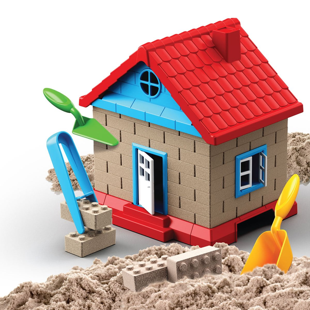 Art Craft Construction Kinetic Sand House Set 750 Gr - Art Science ...
