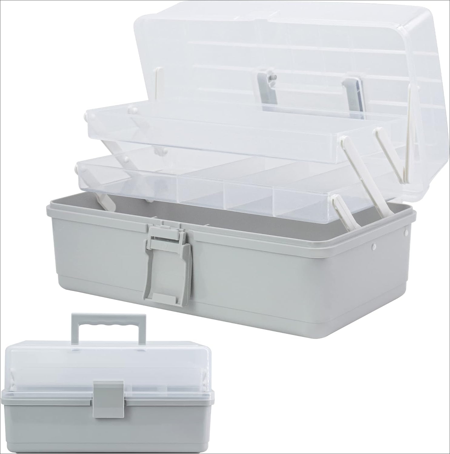 Art Craft Organizer Storage Box with , Multipurpose Plastic Tool Box ...