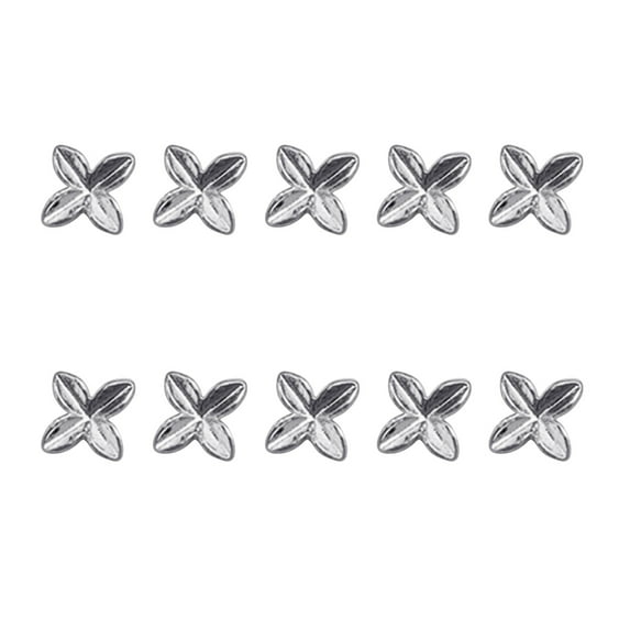 Art Decals 3D Metal Studs Design Decor 10Pcs Art Charms Decorations ...