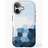 Art Deco Block Print Palms Monochrome Pattern Phone Case for iPhone 11 ...