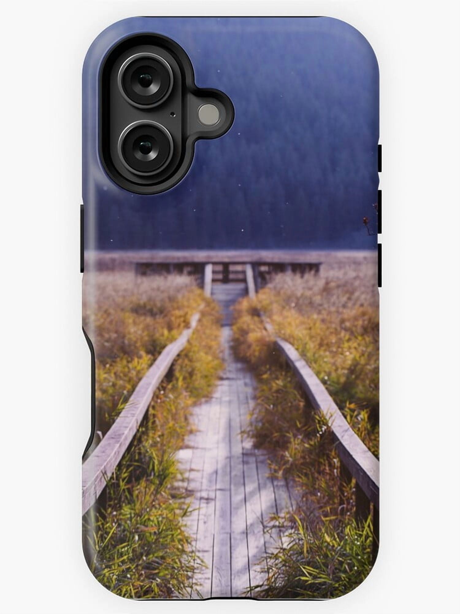 Art Deco Block Print Palms Retro Abstract Art Phone Case for iPhone 11 ...