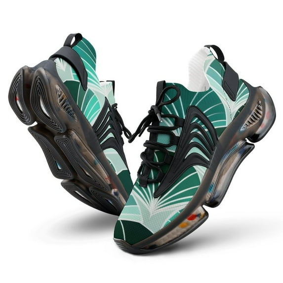 Art Deco Fan Pattern Walking Shoes for Men Woman Lightweight Tennis ...
